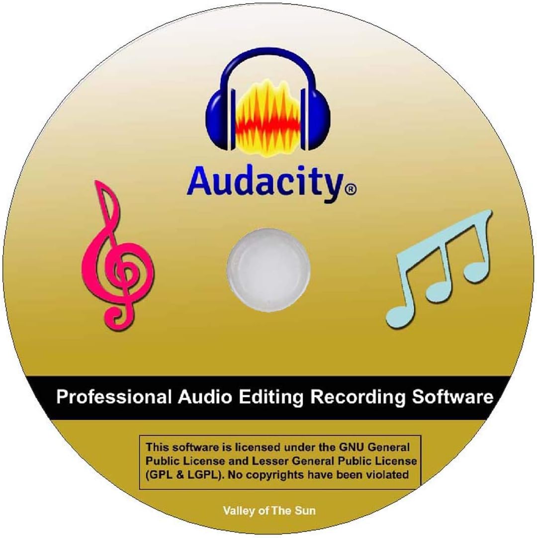 Amazon.com: Audacity® Audio Recorder and Editor - Your professional ...