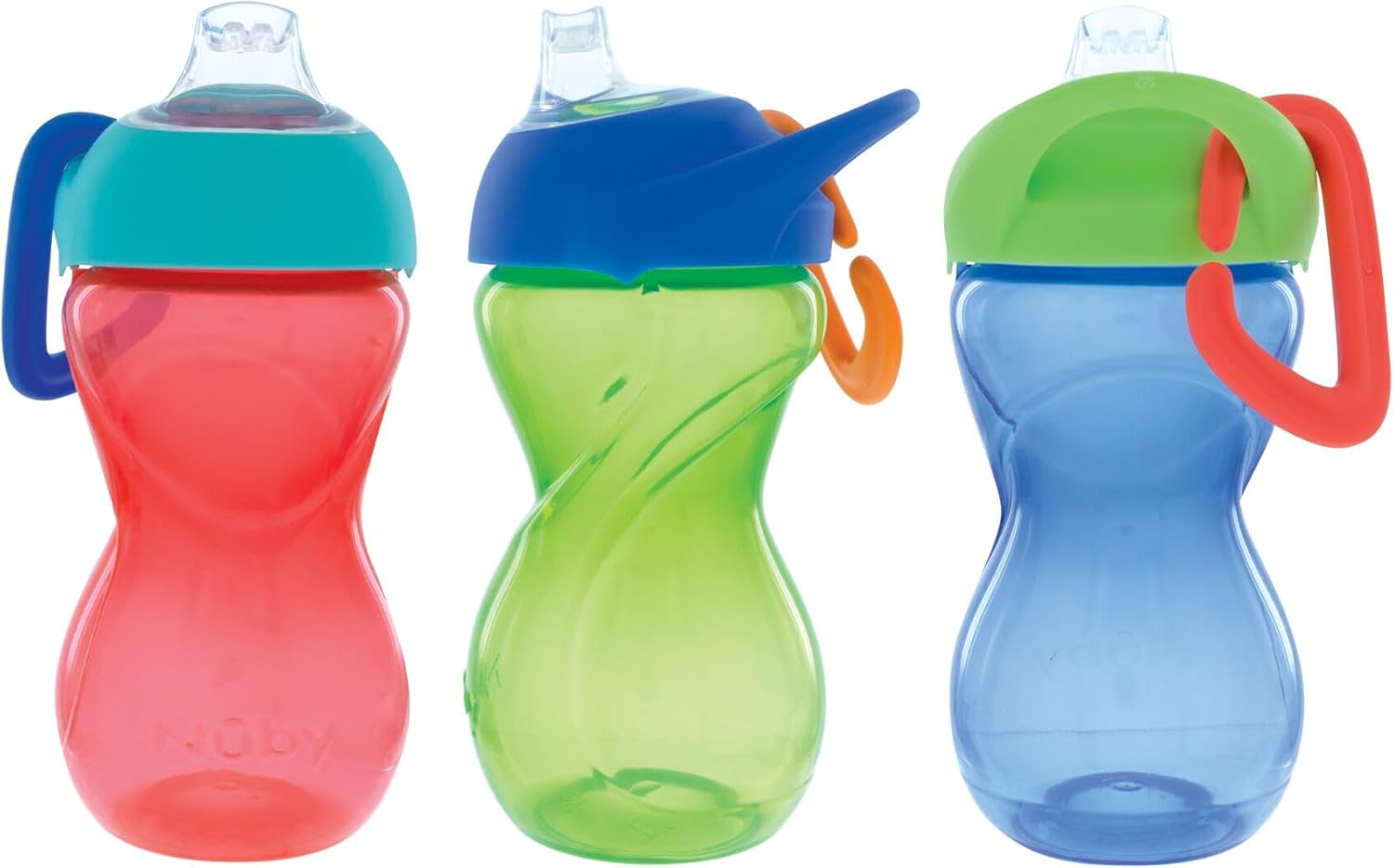 Amazon.com : Nuby No-Spill Clik-It Soft Spout Sippy Cup with Easy Grip ...