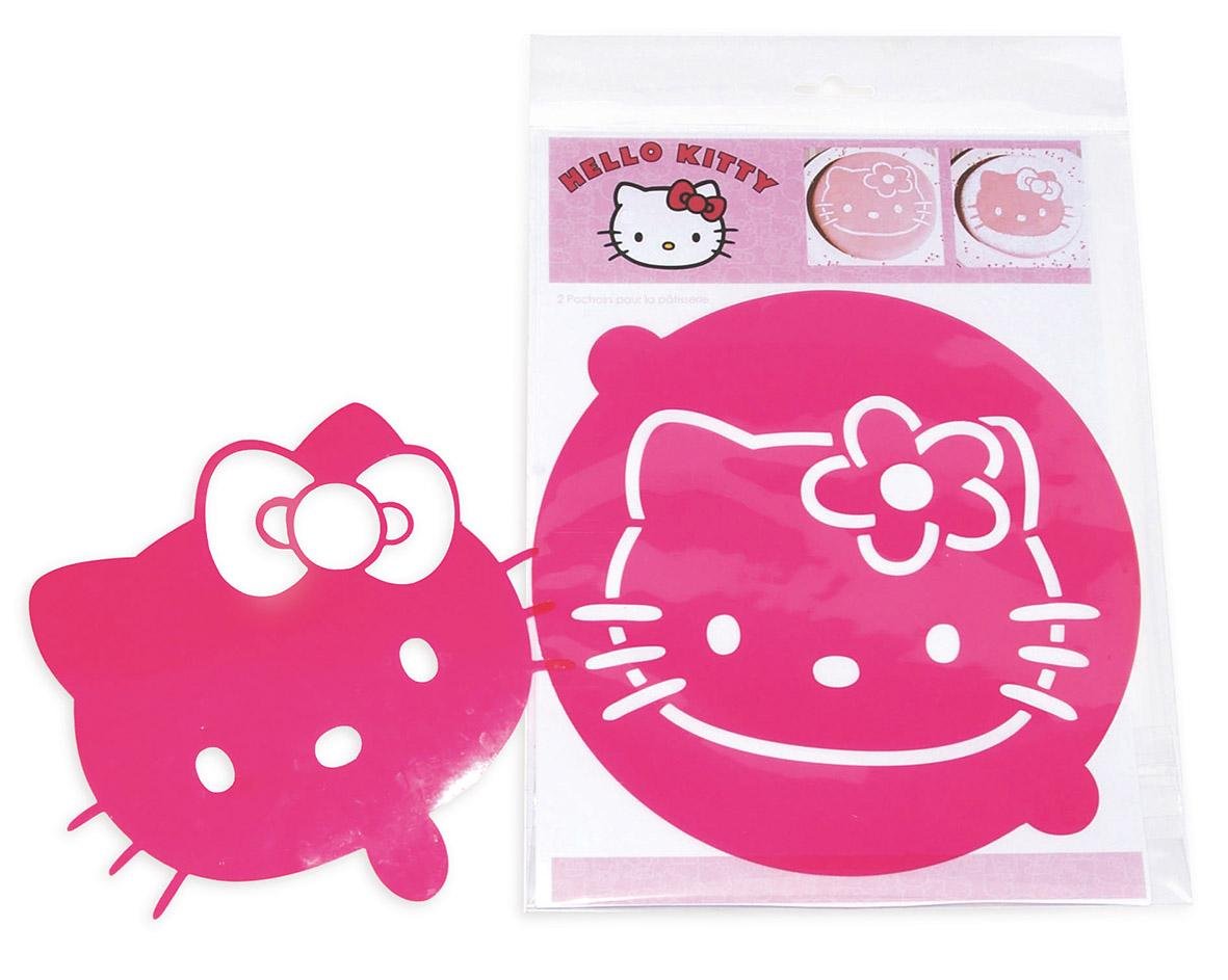 Hello Kitty Stencil For Cake
