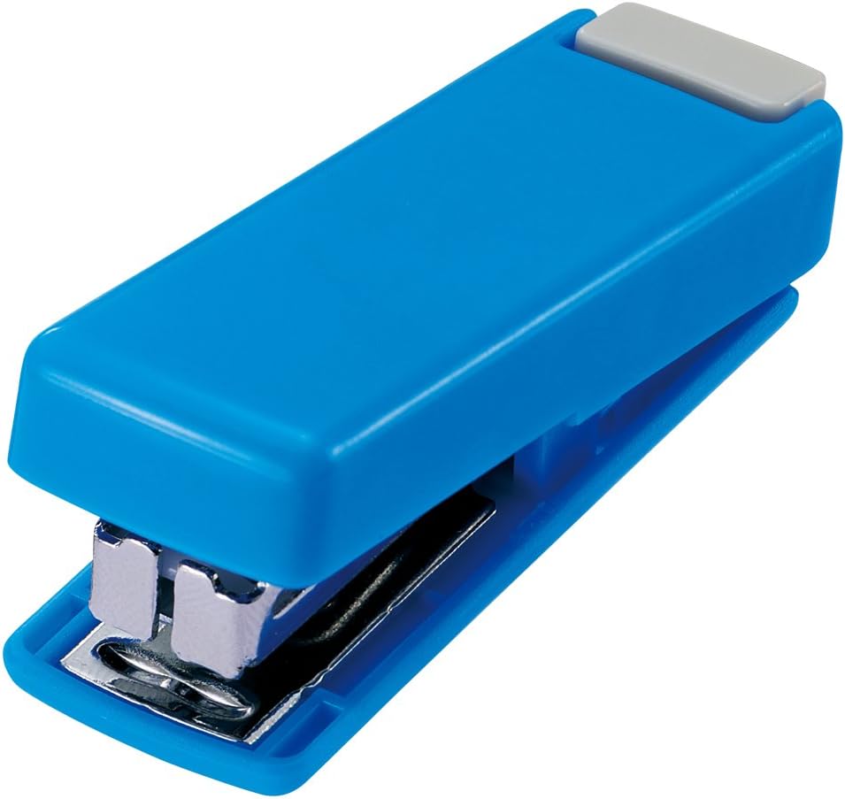 Amazon.com : Lihit Lab M20-8 Stapler Compact Stapler Blue : Office Products
