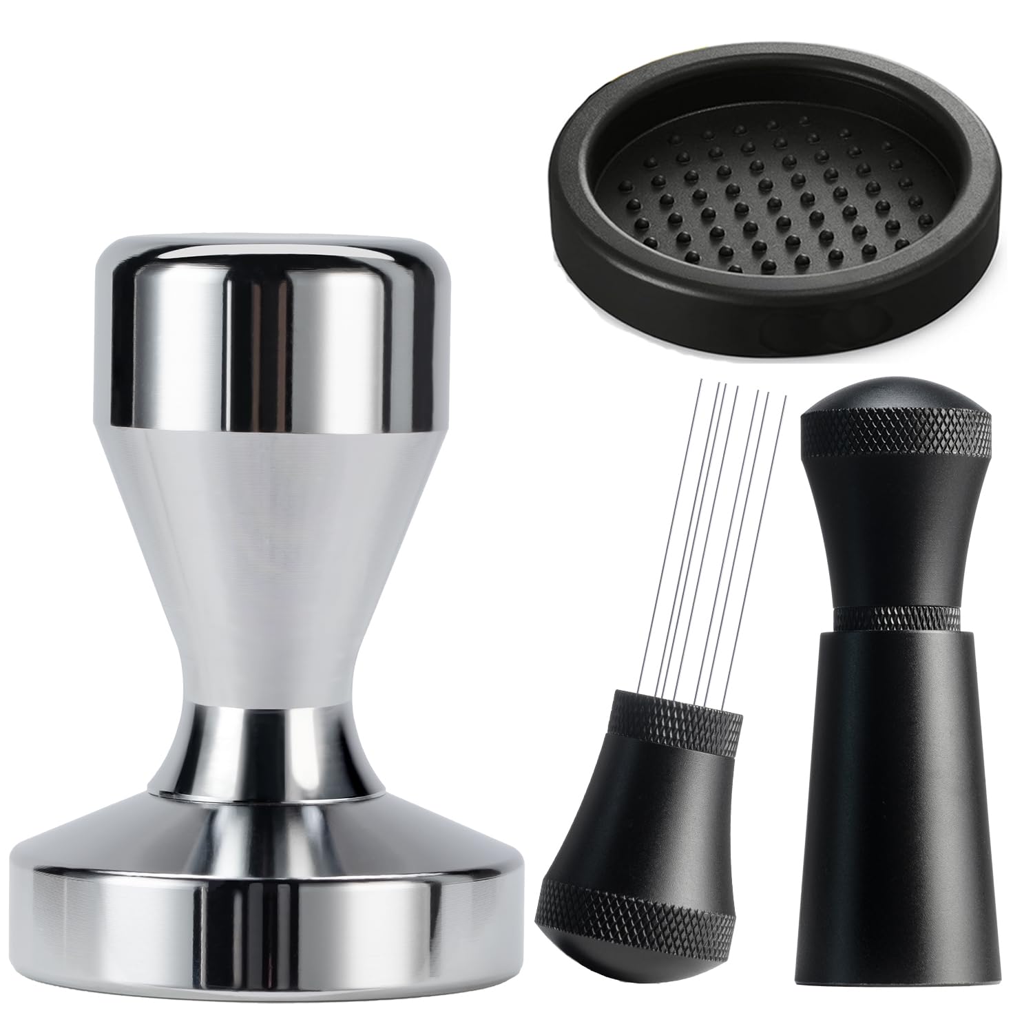 Amazon.com: Espresso Accessories Kit WDT Tool: 51mm Espresso Tamper Set ...