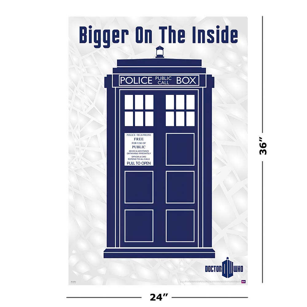 Tardis Silhouette Flying