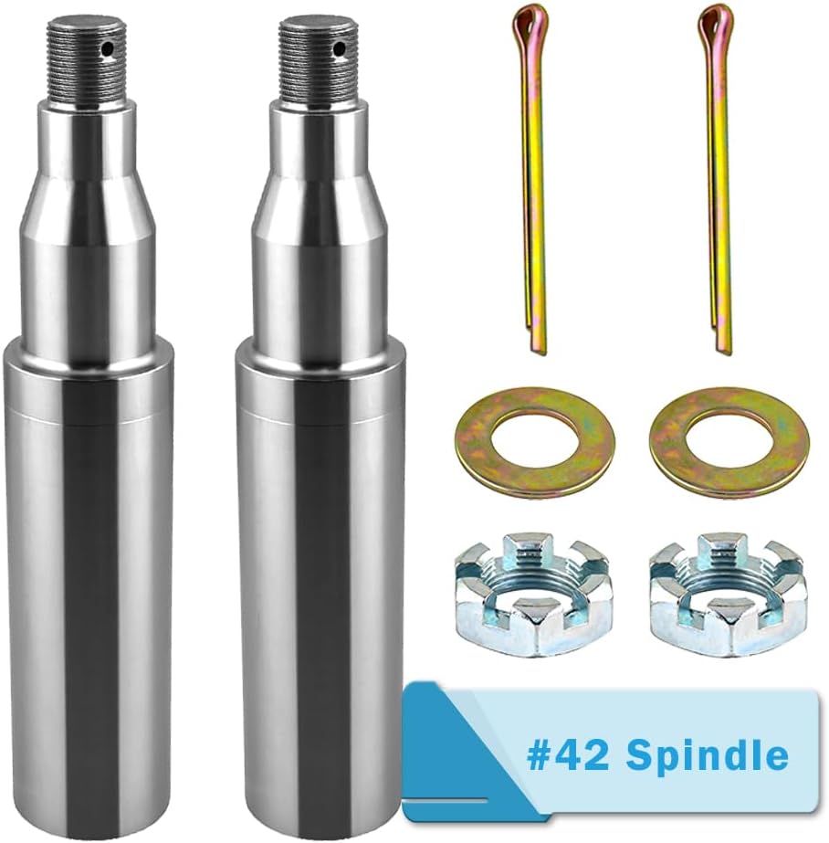 Amazon.com: RigsNParts Trailer Spindle Round #42 EZ Lube Spindle for 5200lbs to 7000lbs Trailer ...