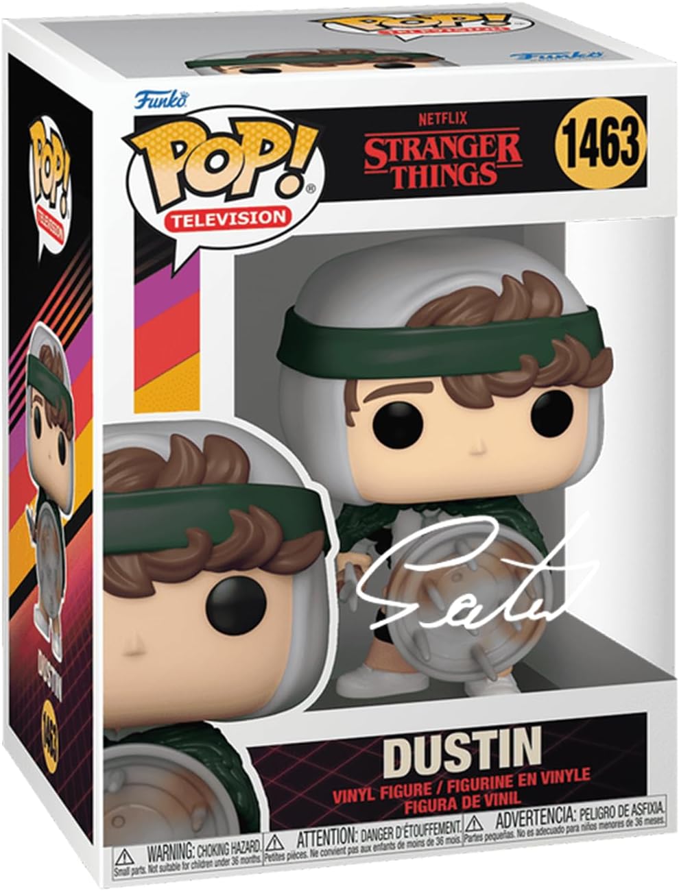 Gaten Matarazzo Dustin Stranger Things #1463 Facsimile Signed Reprint ...