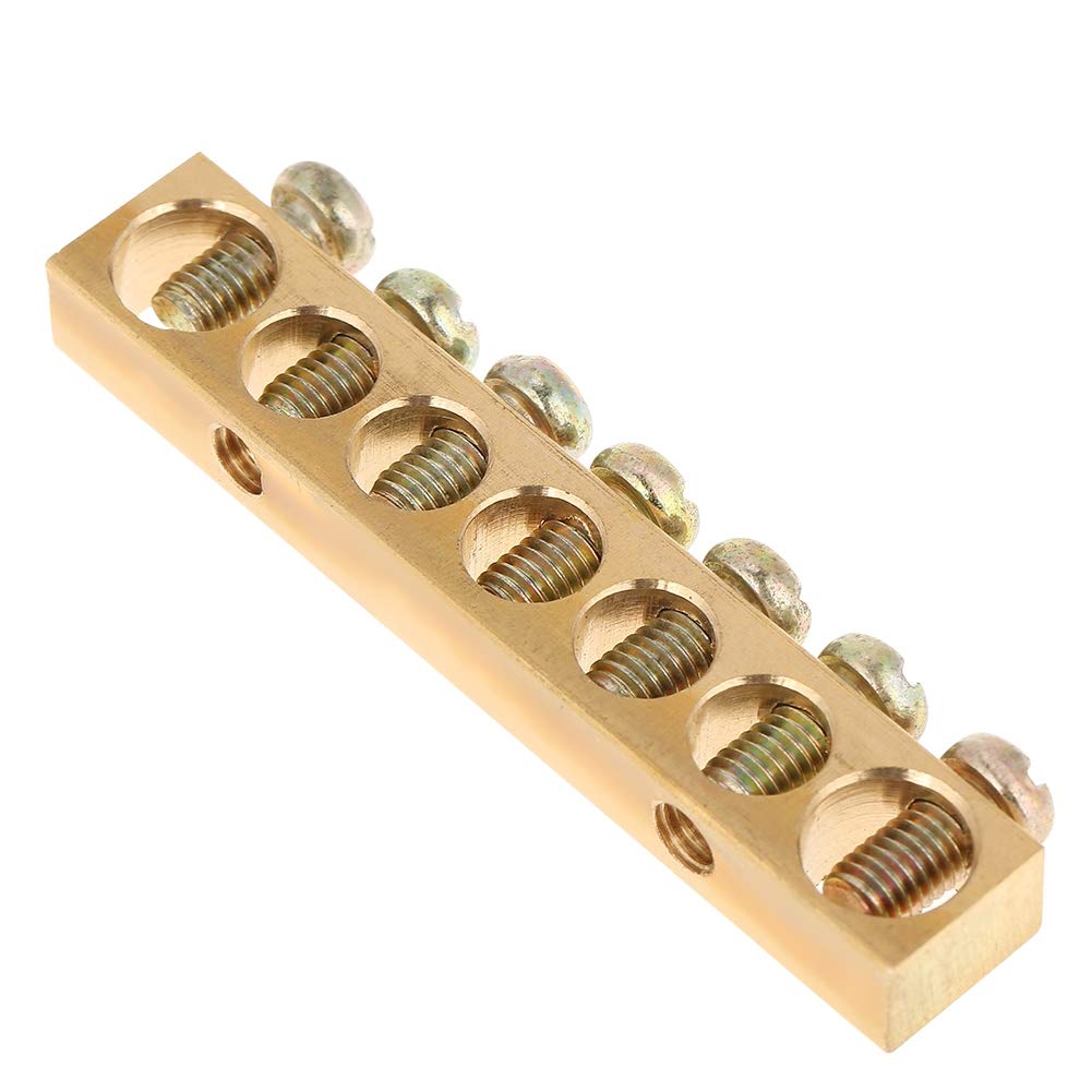 Screw Terminal Block Buy Fielect 7Pcs Terminal Bus Bar 5 Positions ...