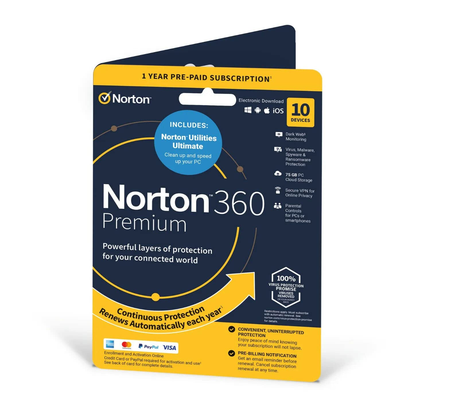 Norton India Antivirus Software Norton AntiVirus, Privacy, Identity,