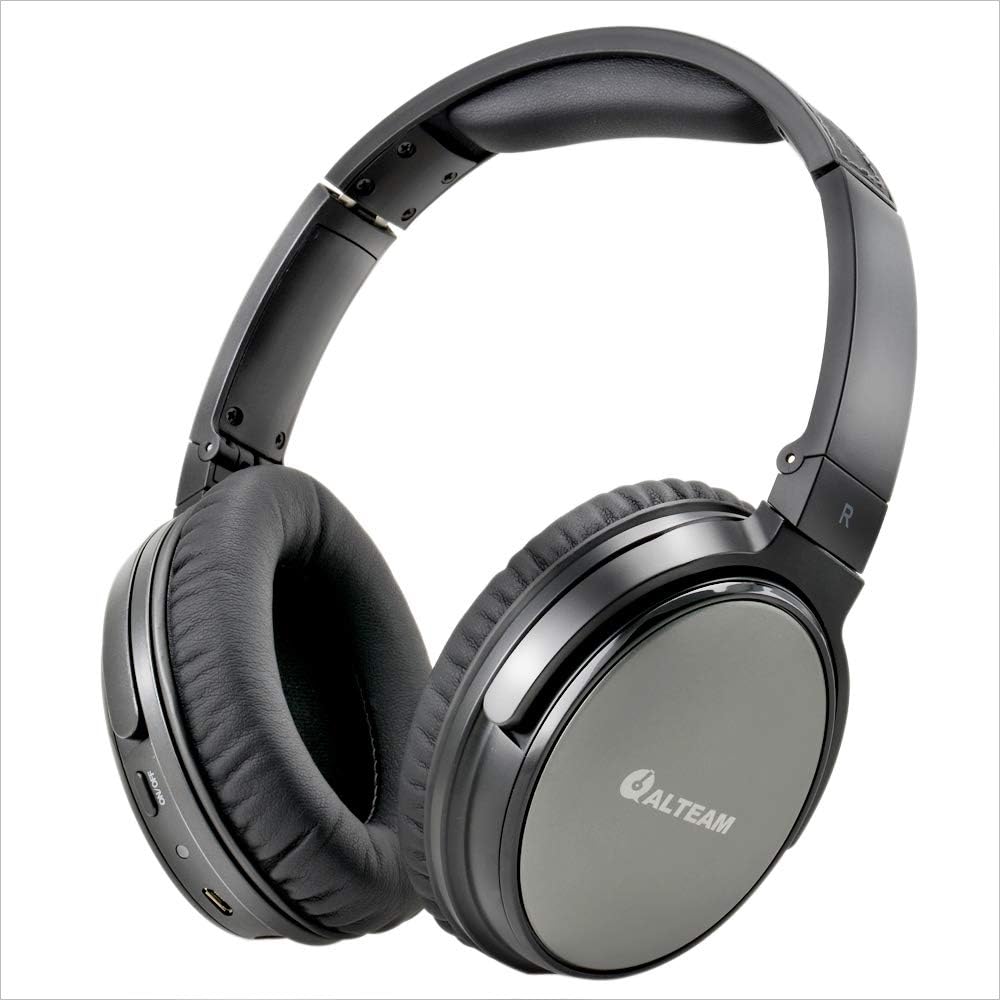 Amazon.com: ALTEAM Superior Active Noise Cancelling Headphones with Mic ...