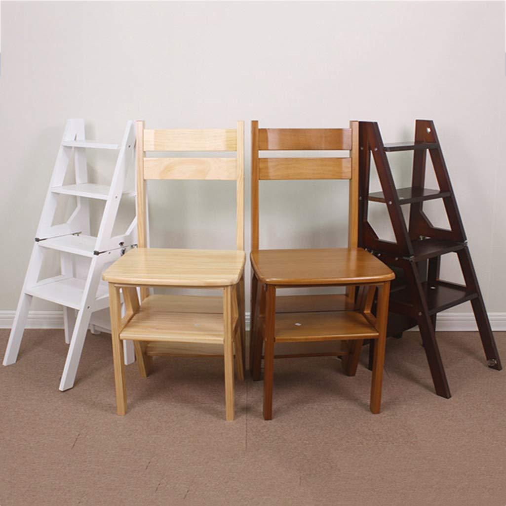 Buy ZYLZL Folding Portable Ladder Step Stool High Chair 4-Step Ladder ...