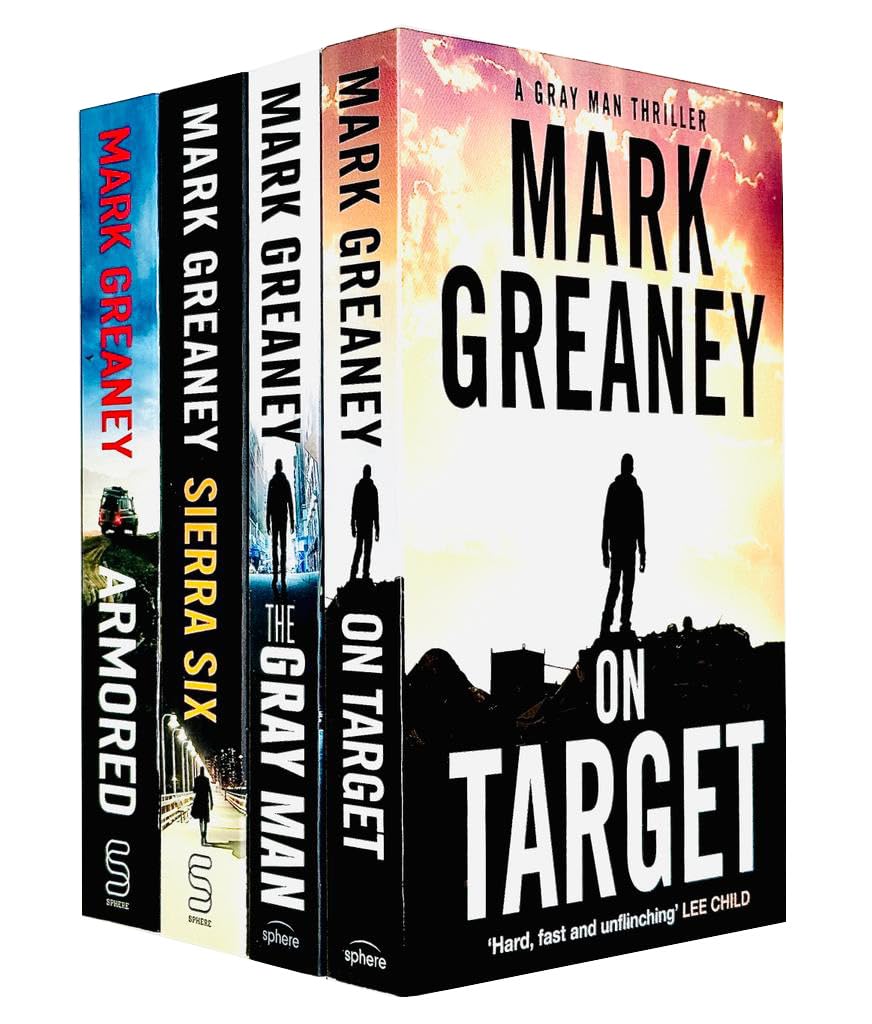 Gray Man Trilogy 4 Books Collection Set By Mark Greaney Inc Dead Eye ...