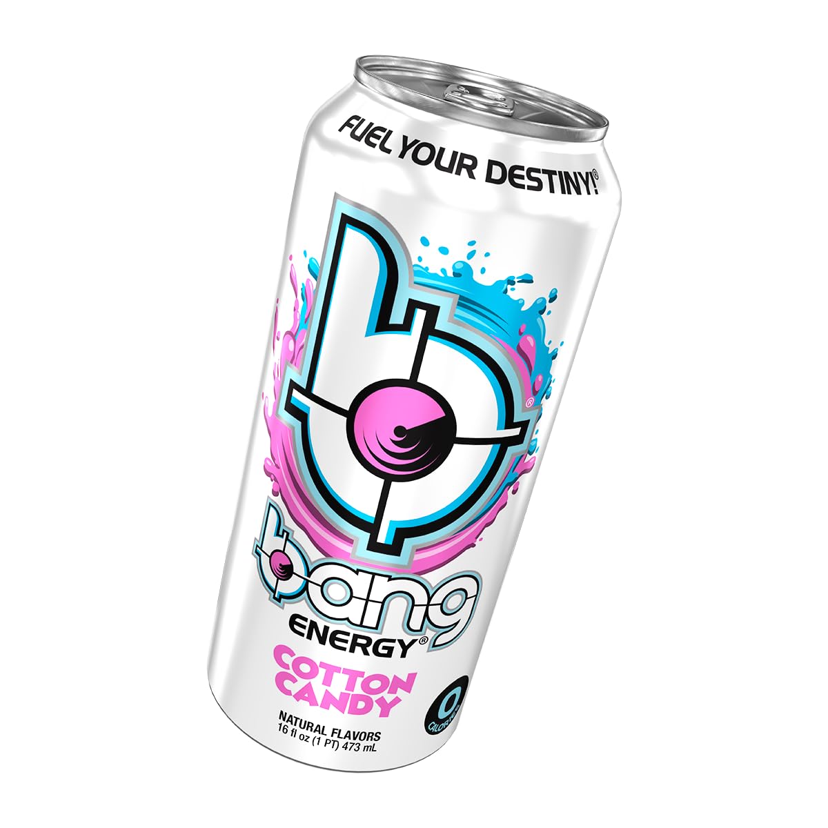 Snapklik.com : Bang Energy Cotton Candy, Sugar-Free Energy Drink, 16-Ounce