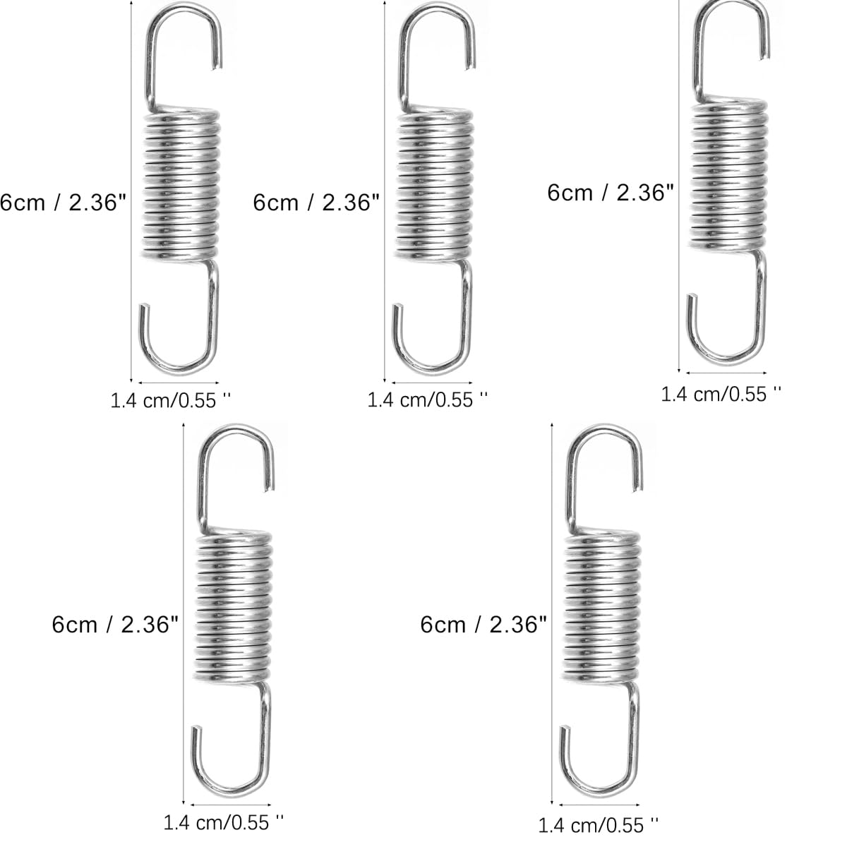 Brake Cable Springs 6 Pack Rear Brake Cable Spring Replacement 4 Inch ...
