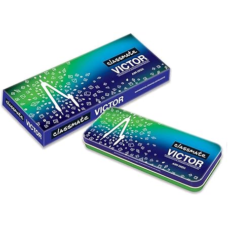 Classmate Victor Mathematical Drawing Box | Self Centering Die-Cast ...