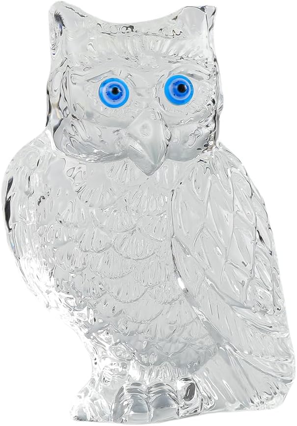 Amazon.com: Arikyrist Crystal Clear Owl Collectible Figurines, Birthday ...
