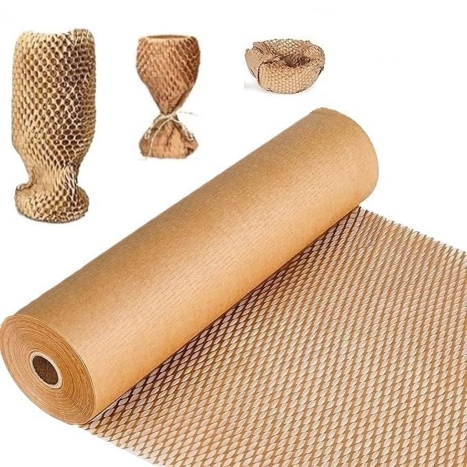 Honeycomb Packing Paper, 15 Inch x 328 Feet Eco Friendly Packing ...