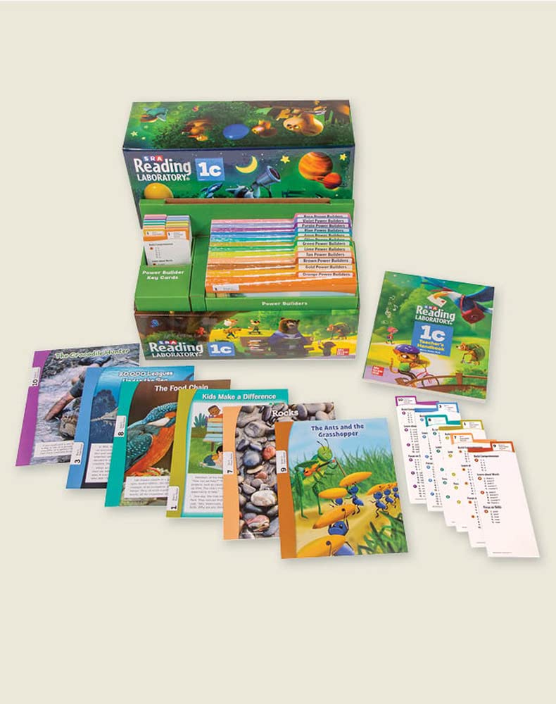 SRA Reading Laboratory® 1c Kit (Updated ©2020) (READING LABS): Amazon ...