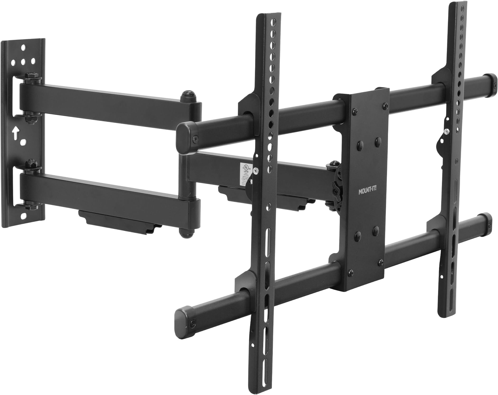 Amazon.com: Mount-It! UL Certified Heavy Duty Full Motion TV Wall Mount ...