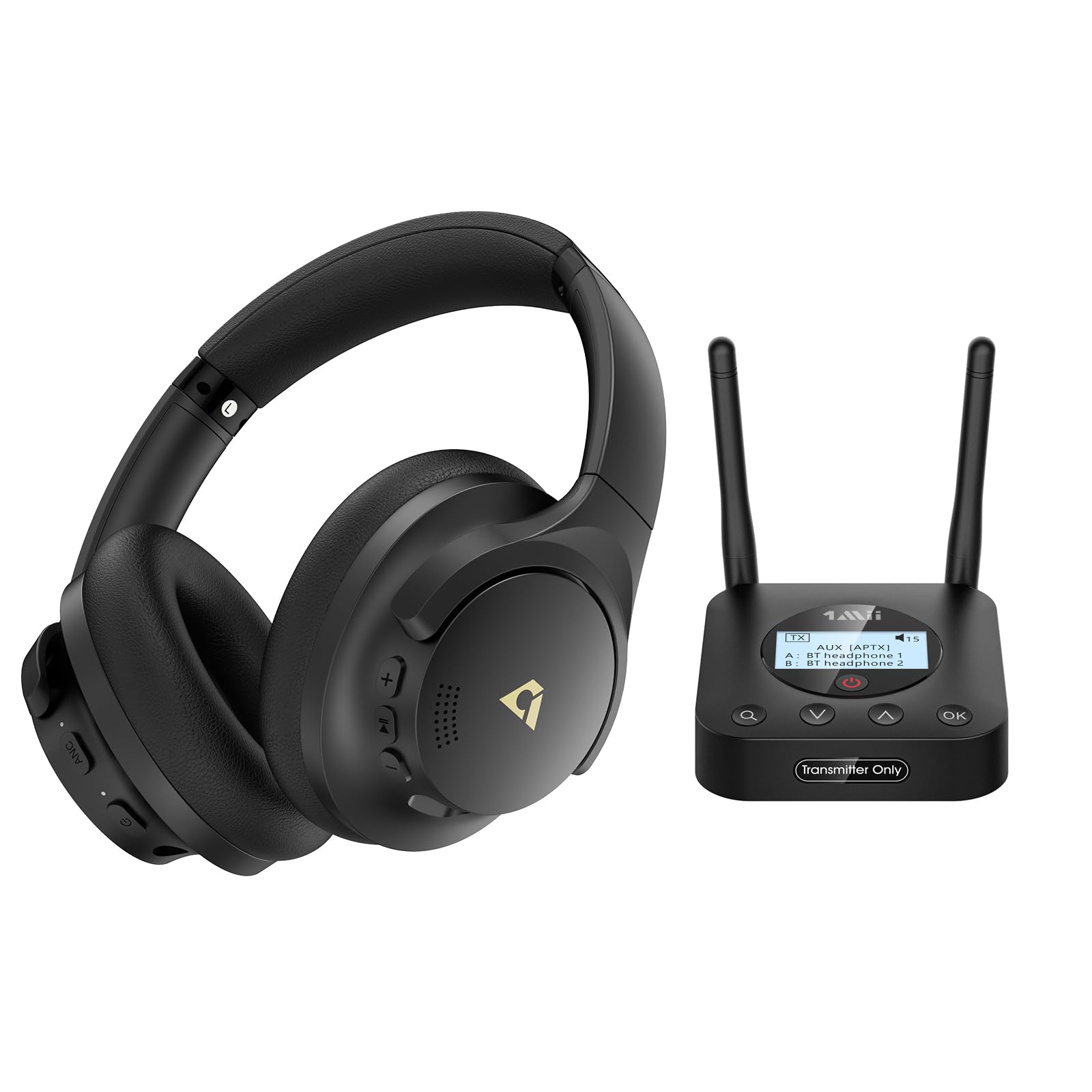 1Mii DS700 HiFi Bluetooth Receiver for TV, Long Range Wireless Audio ...