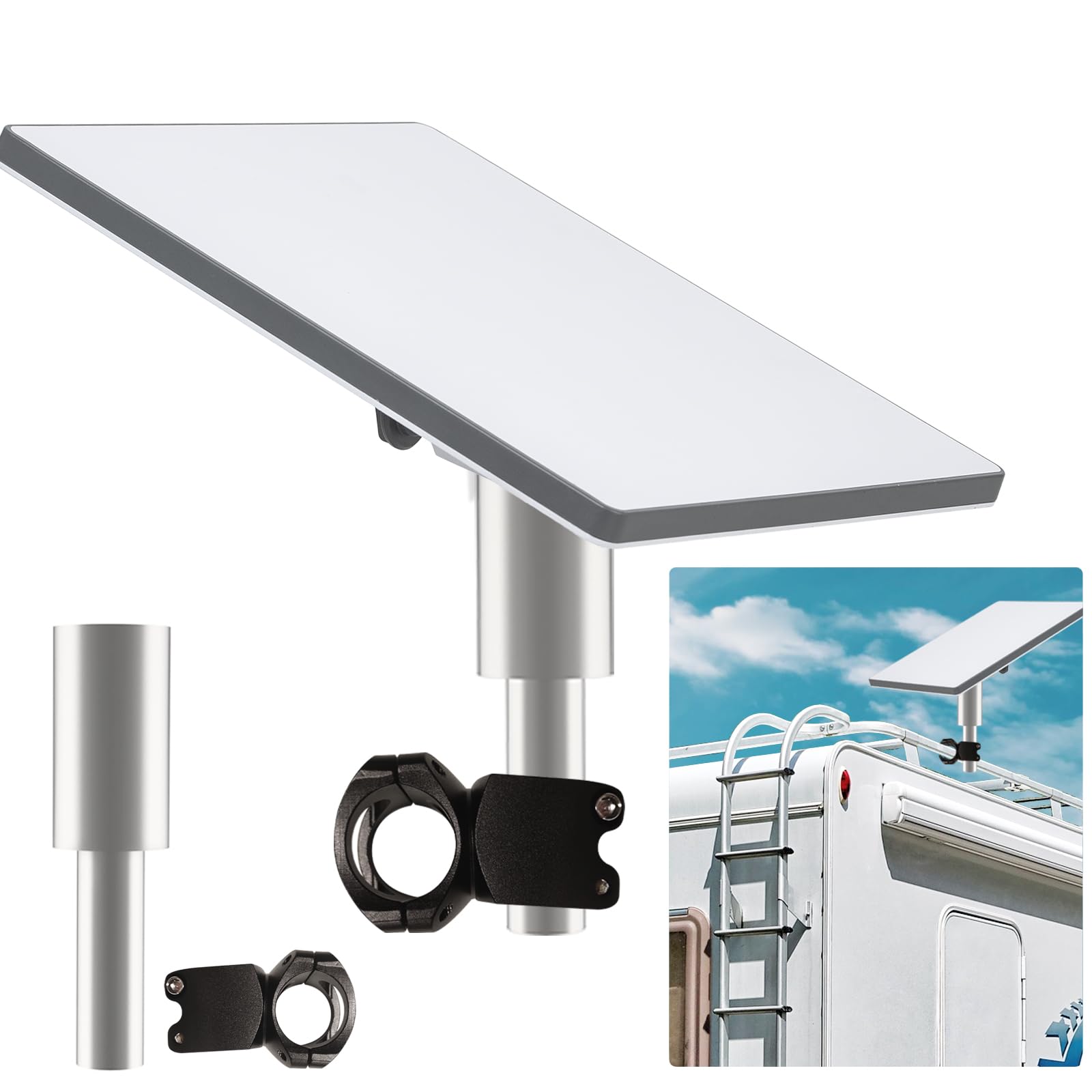 Amazon.com: Starlink Mini Pole Clamp Mount Kit, Starlink Mini Rv Ladder ...
