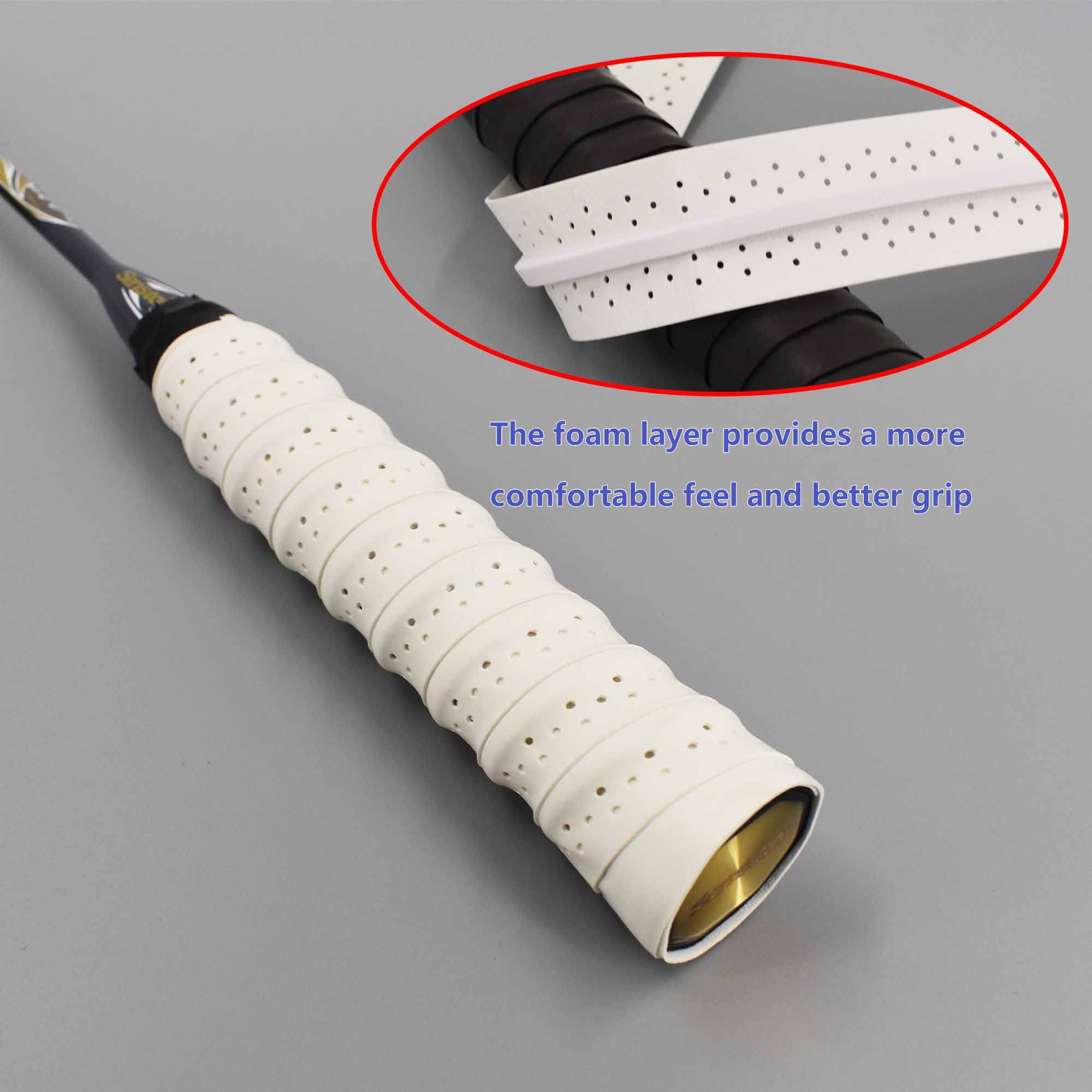 Snapklik.com : Tennis Racket Overgrips Super Anti-Slip Grip Tape For ...