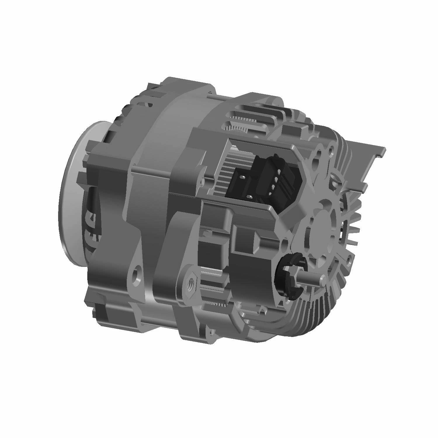 Amazon.com: Polaris Ranger Alternator, 140A, Genuine OEM Part 3023570 ...