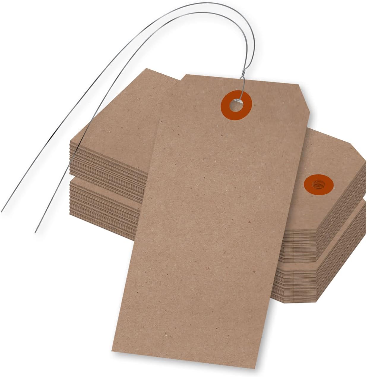 Amazon.com : SmartSign Brown Gift Tags with Wires - Pack of 1000, 4.75 ...