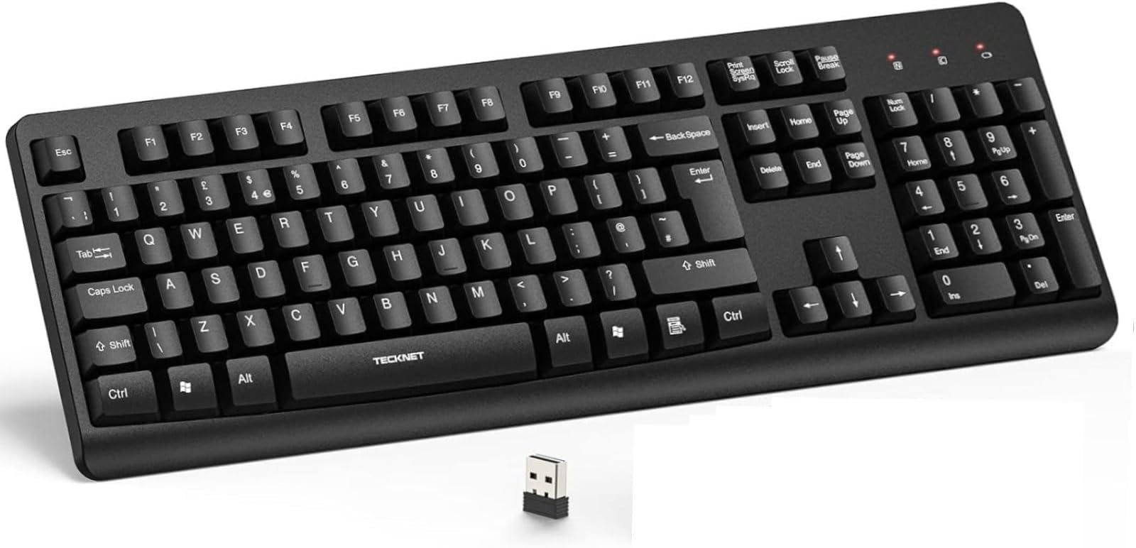 Logitech K120 Wired Keyboard for Windows, USB Plug-and-Play, Full-Size ...