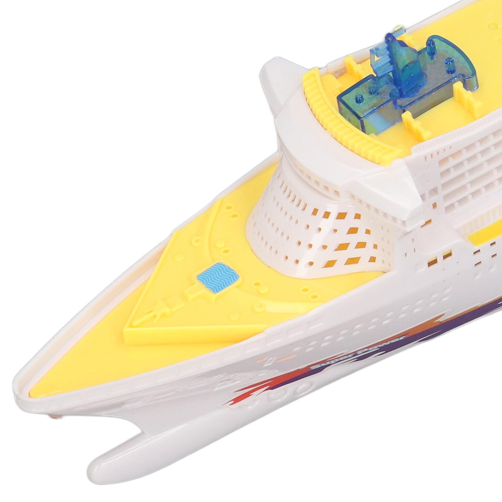 Kids Cruise Ship Model Toy with Sound Effects, LED Light, Universal ...