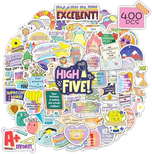 Amazon.com: HomSeon 300Pcs Motivational Reward Stickers for Students ...