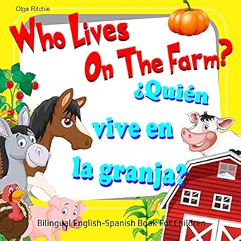 Amazon.co.jp: Who Lives On The Farm? ¿Quién vive en la granja ...