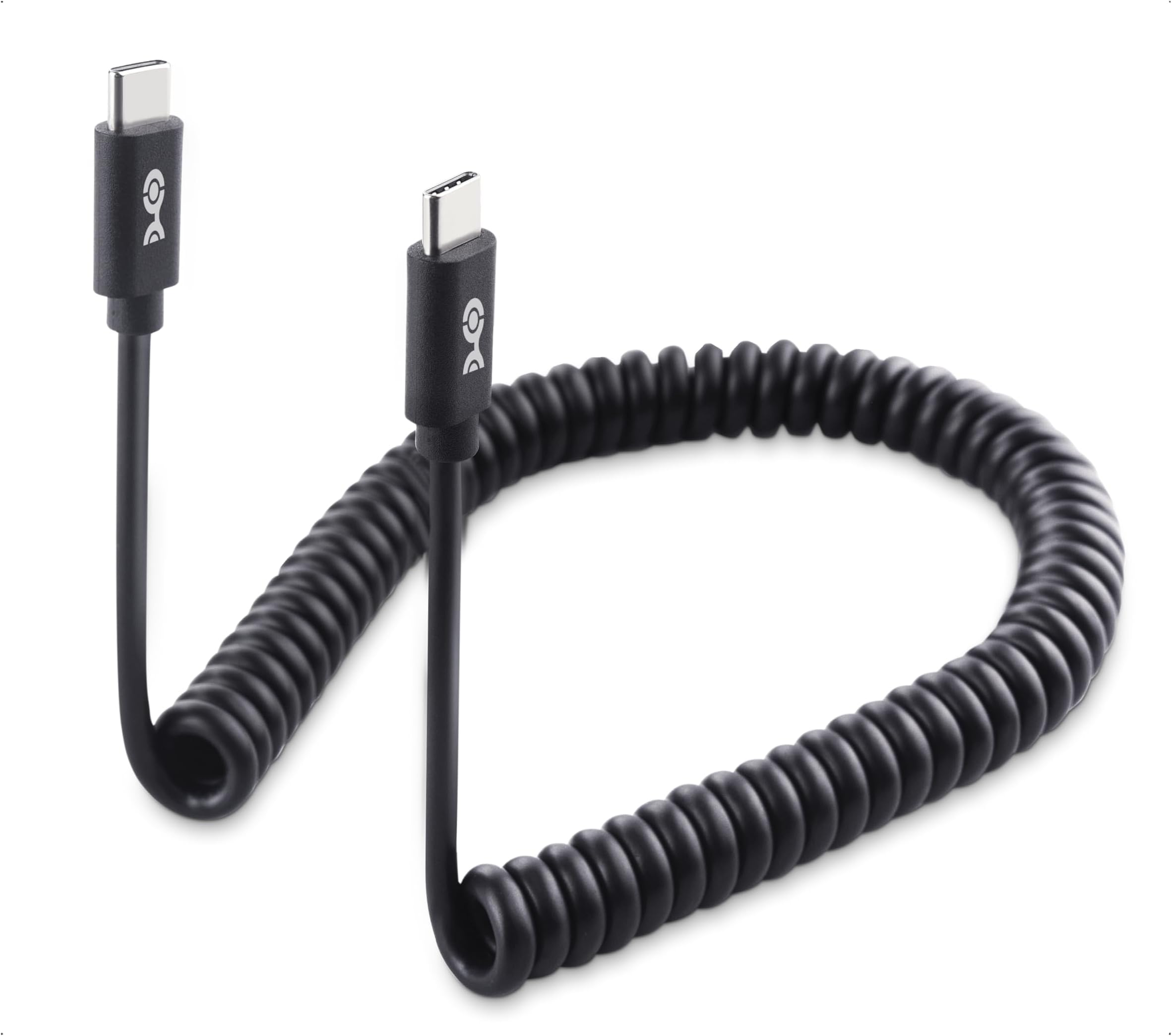 Amazon.com: JSAUX Coiled USB C Cable 100W [2-Pack, 3ft+6ft], USB C to ...