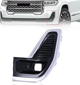 Amazon.com: KARPAL Lamp Bezel Front Left Driver Side Fog Light Trim ...