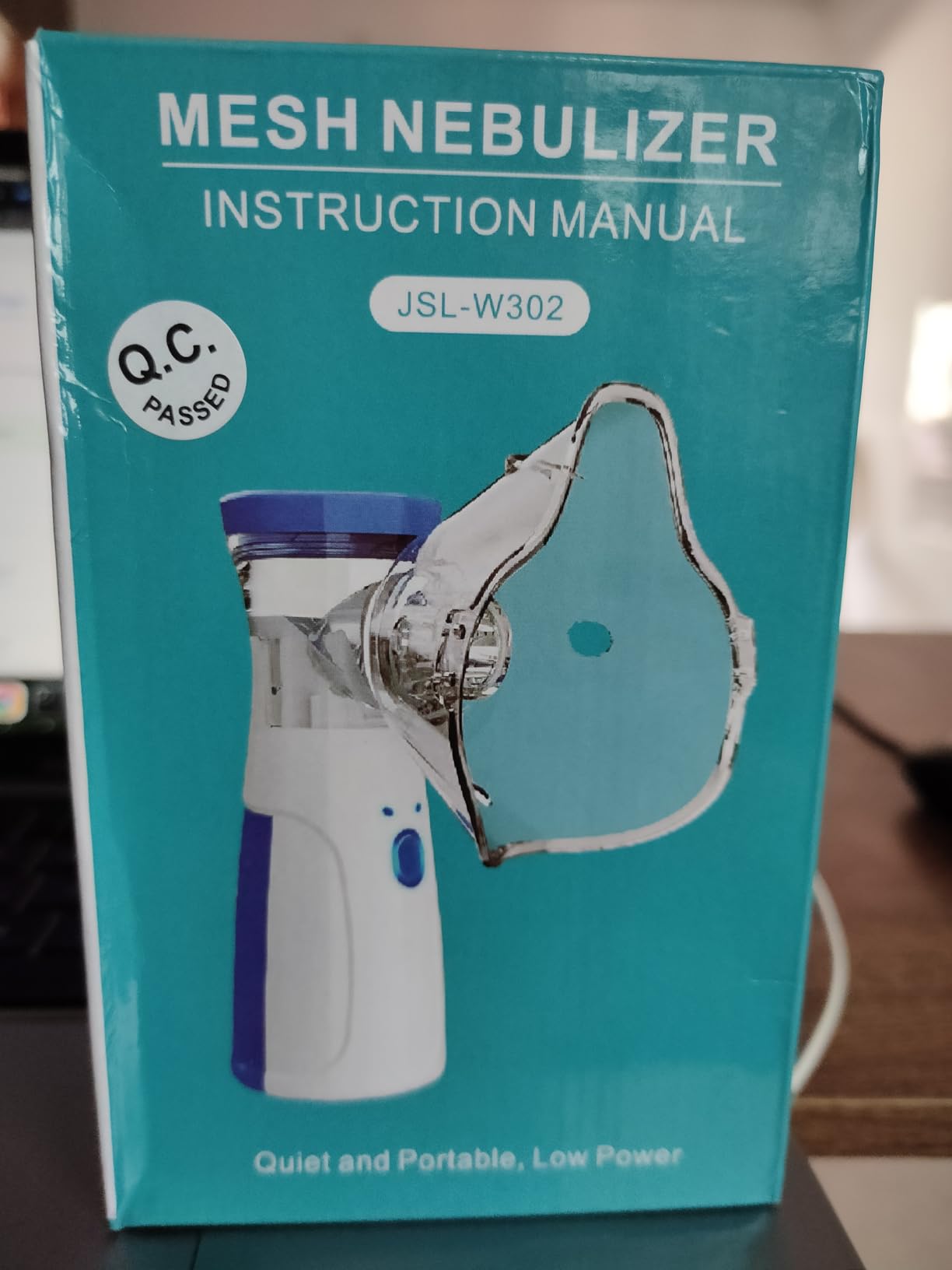 AccuTrust Portable Nebulizer Machine for Adults & Kids – Rechargeable ...