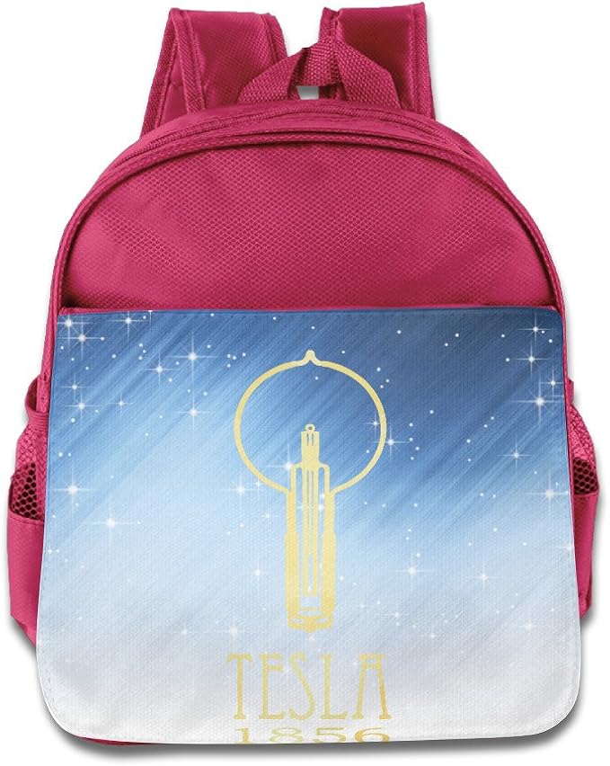 Nikola Tesla Backpack Boys Girls School Bag Pink : Amazon.ca: Clothing ...