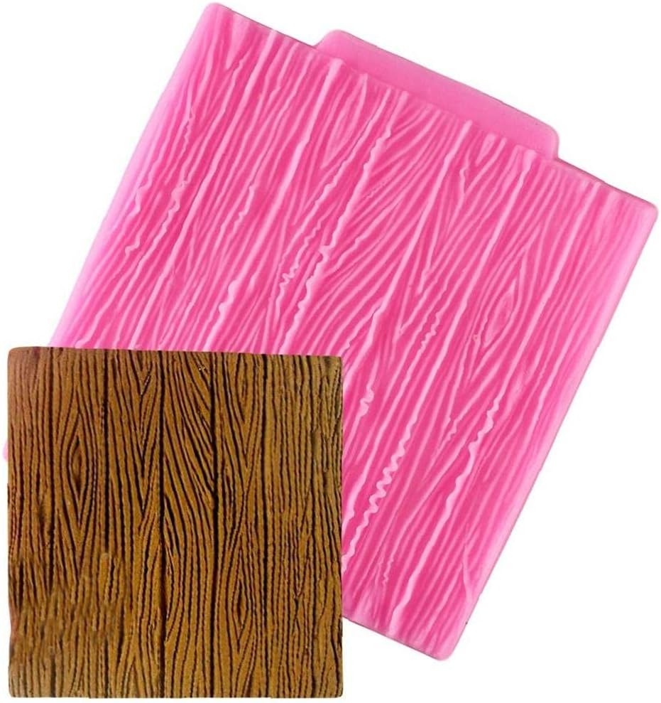 Tree Bark Texture Wood Pattern Mat Fondant Silicone Mould Cake ...