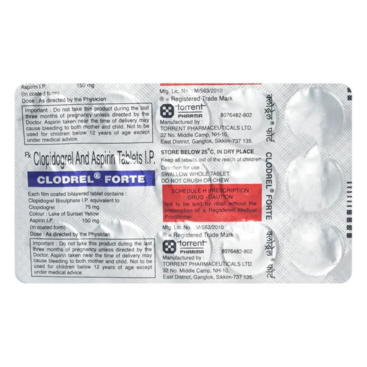 Clodrel Forte 75/150mg Tablet 15s : Amazon.in: Health & Personal Care