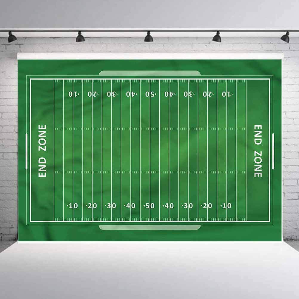 Buy 8x8ft Football Vinyl Photo Backdrops,Strategy Tactics End Zone ...
