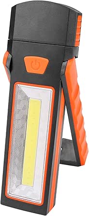 Vagocom LED Portable Magnetic Torch,Battery Operated Rotating ...