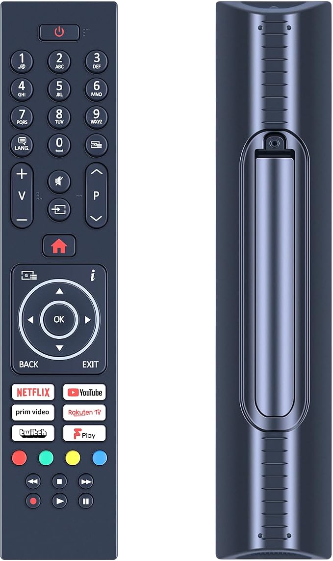 RC45137P TV Remote Control Replacement Compatible with Logik/Nordmende ...