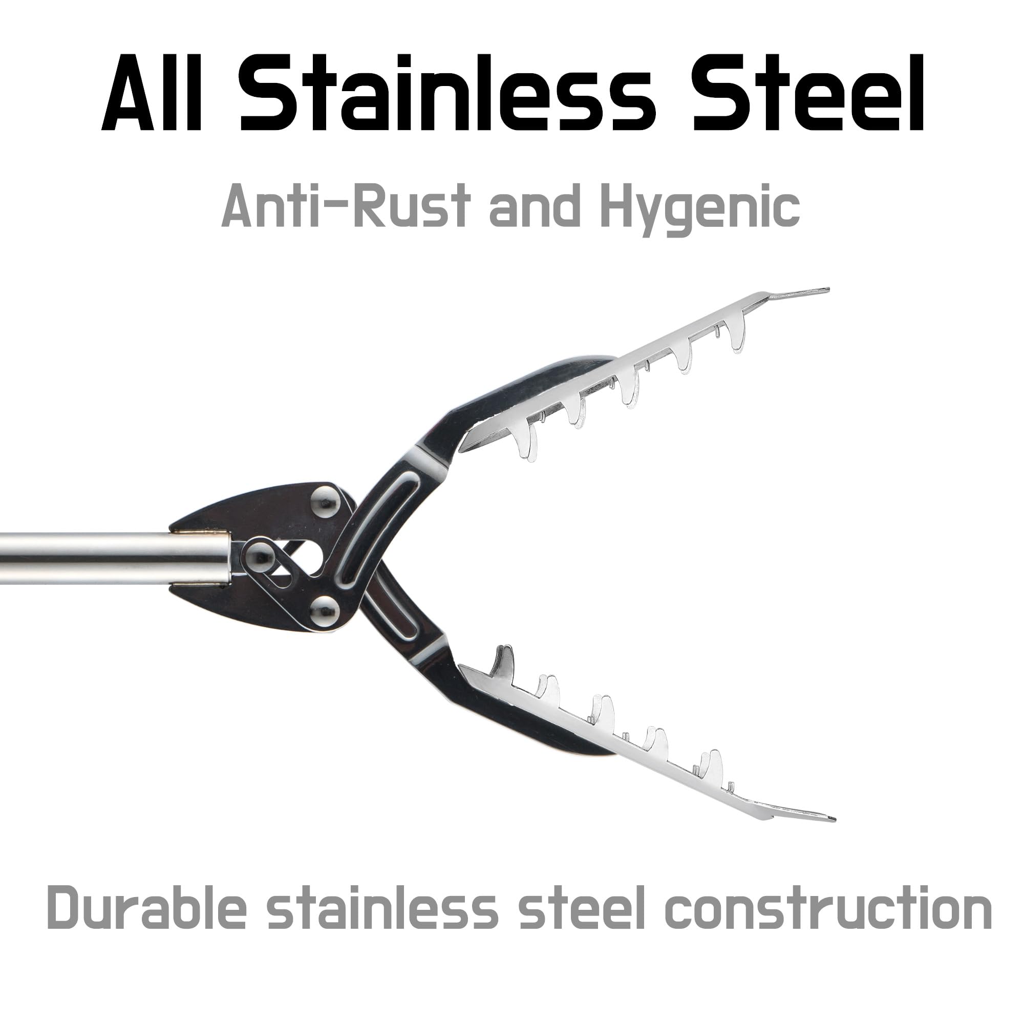 Snapklik.com : FTH Premium Stainless Steel Grabber Reacher Pickup Tool ...