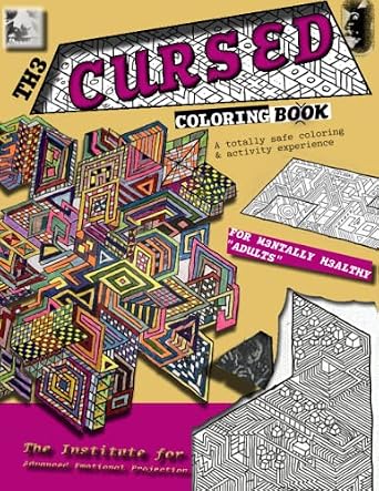 Amazon.com: The Cursed Coloring Book: A totally safe coloring ...