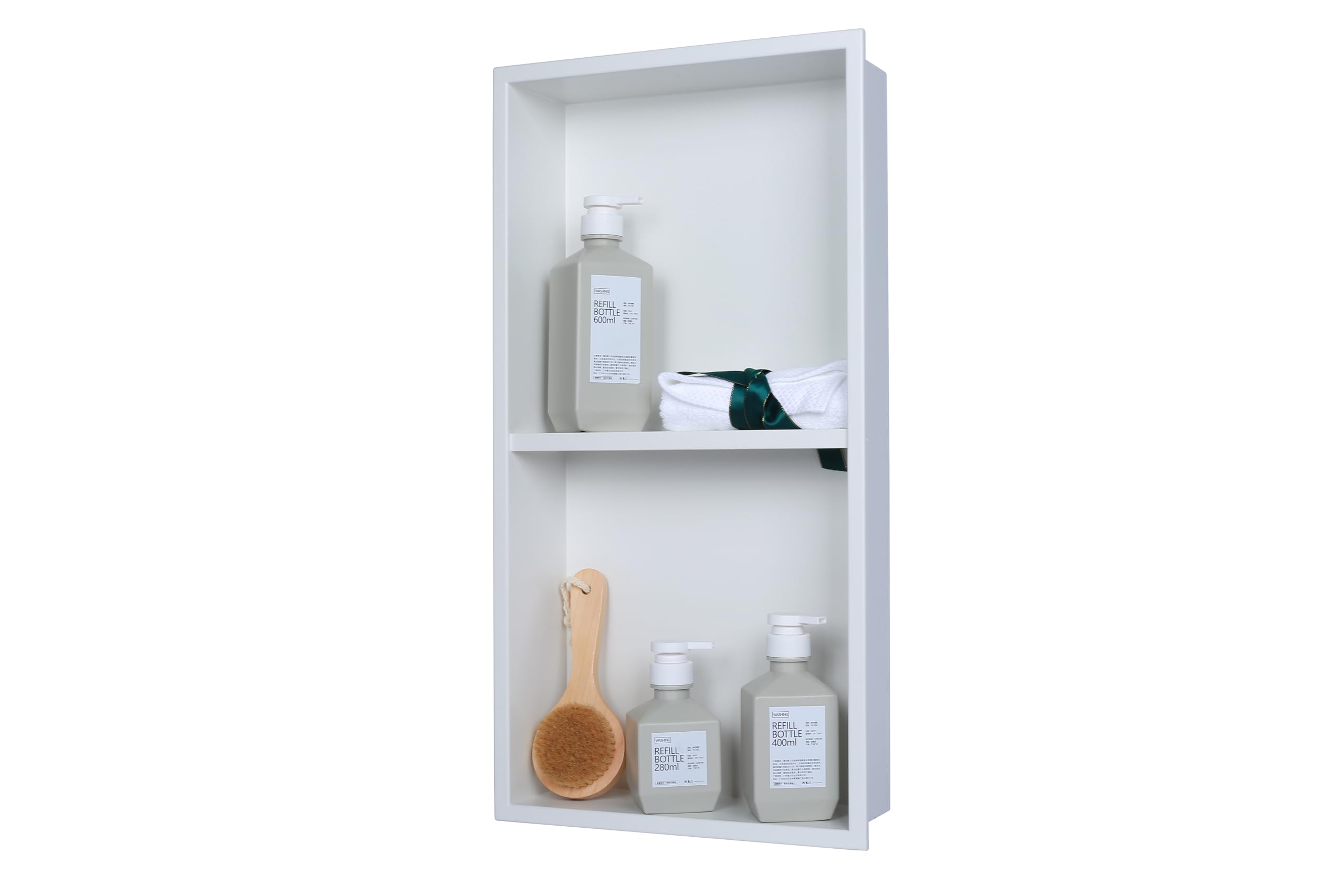 Amazon.com: IKITRAEE Bathtub Wall Niche for Bathroom Storage,Non Tile ...