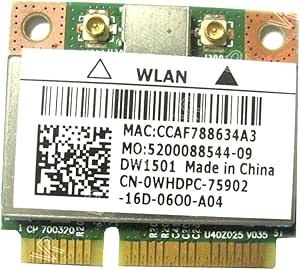 Amazon | BroadCom BCM94313HMG2L BCM4313 DW1501 ハーフミニ PCI-e WLANカード Dell ...
