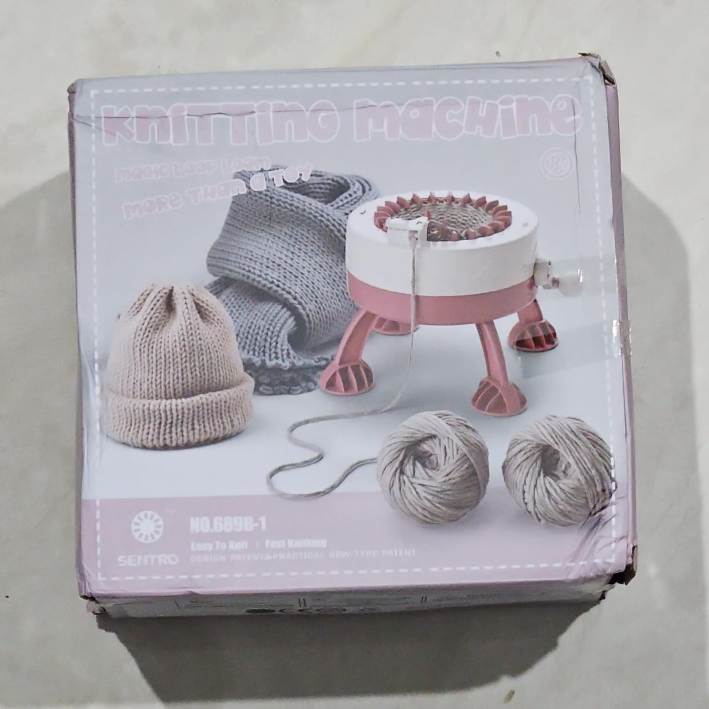 DIY Knitting Machine, 22 Needles Smart Weaving Machine Round Knitting ...