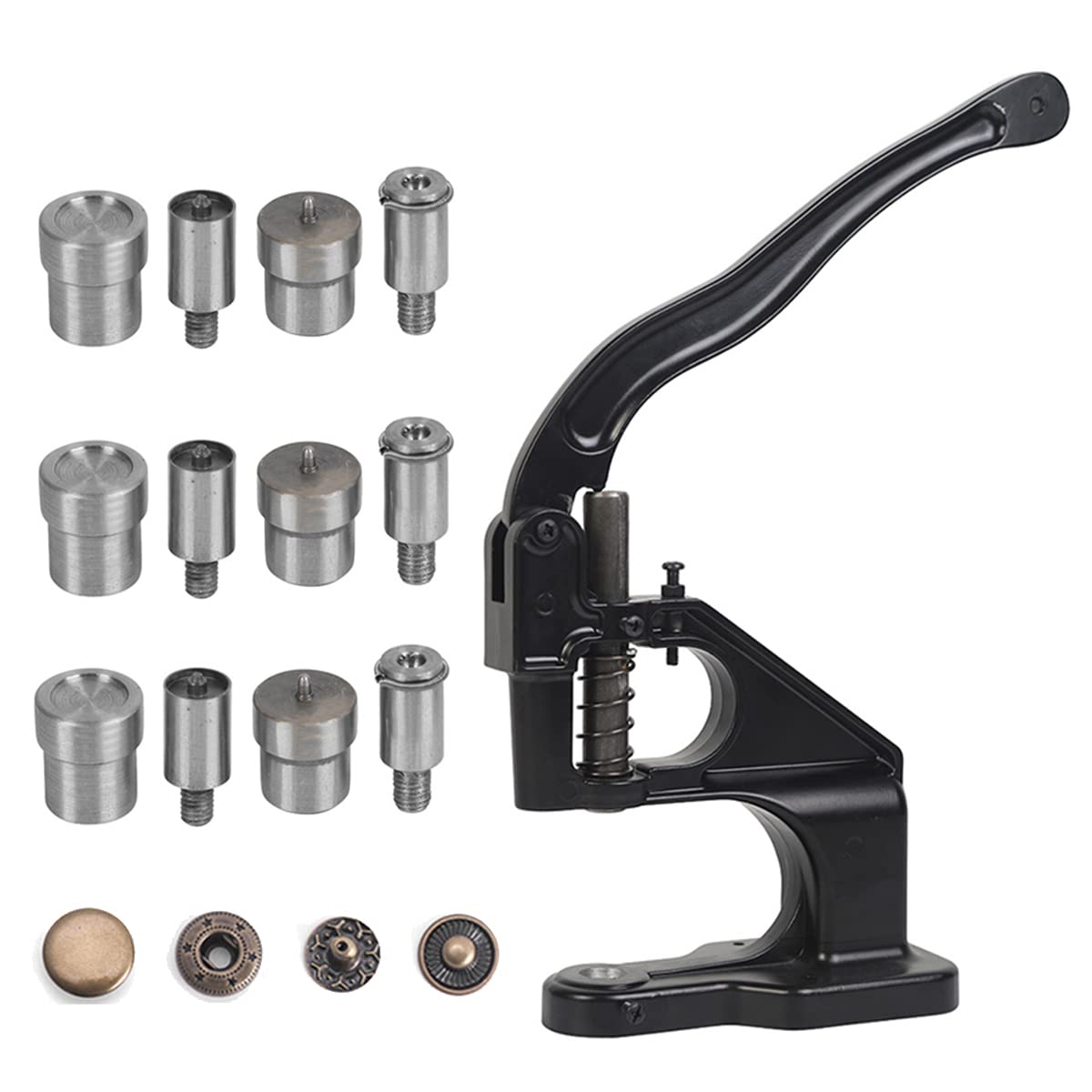 Amazon.com: WUTA Handmade Manual Press Machine Button Installation Tool ...