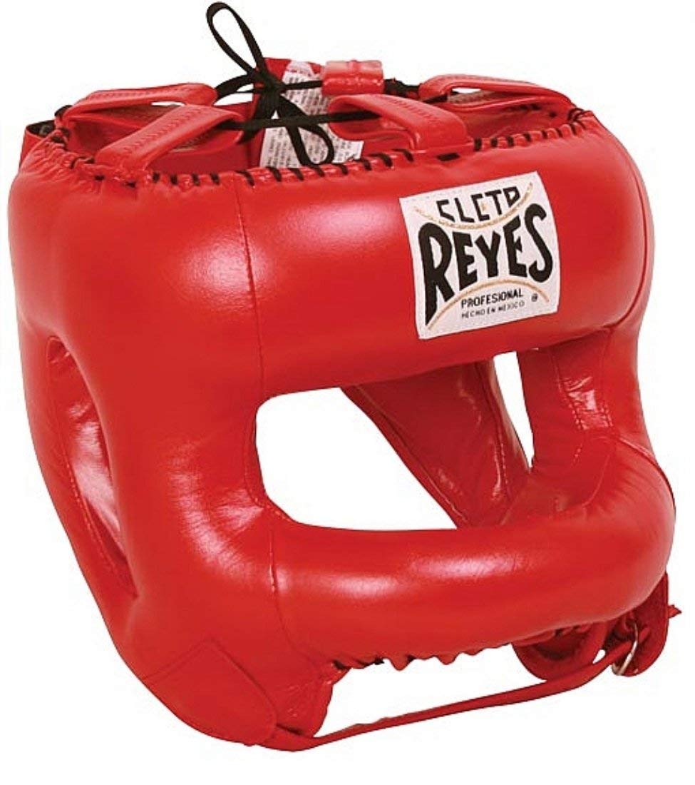 Cleto Reyes Traditional Boxing Headgear - Nylon Face Bar Protection For ...