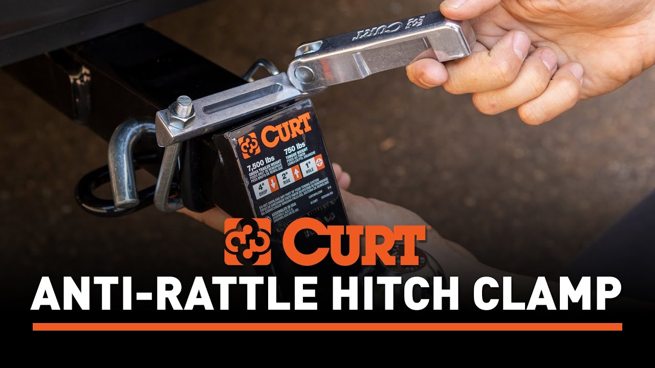 Watch CURT Anti-Rattle Hitch Clamp | No Tools Needed on Amazon Live