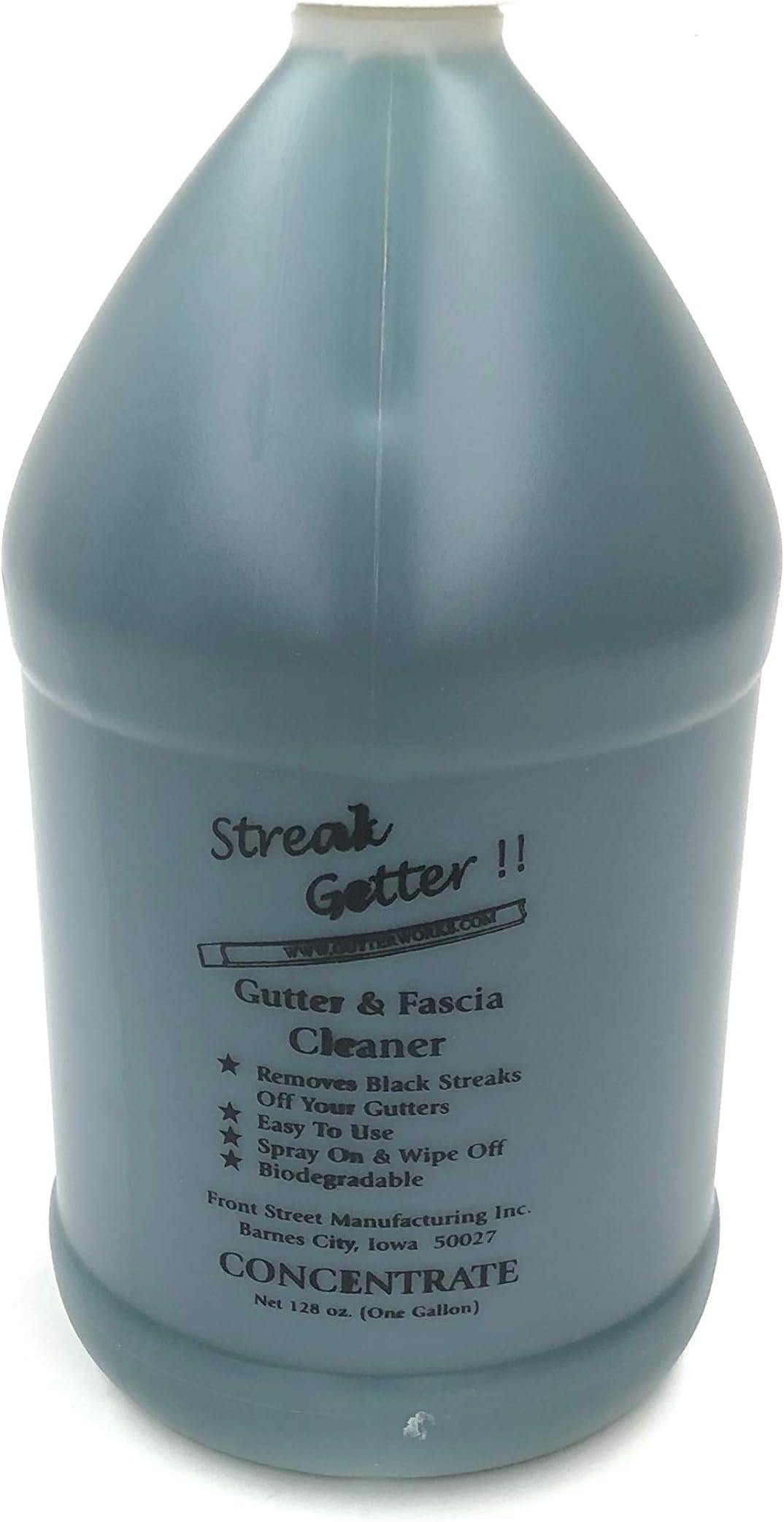 Amazon.com: Streak Getter Gutter & Fascia Cleaner (1 GALLON CONCENTRATE ...