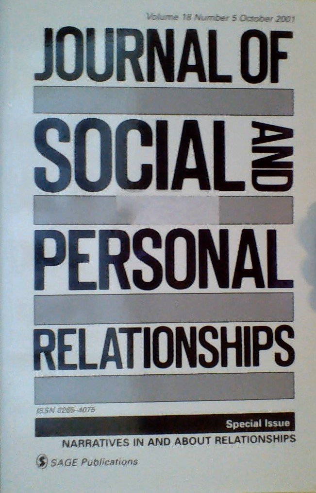 Narratives in and About Relationships / Working Models of Friendships ...