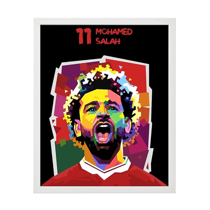 Buy Mohamed Salah Poster WPAP Art Print Of Liverpool Football Fans Call ...