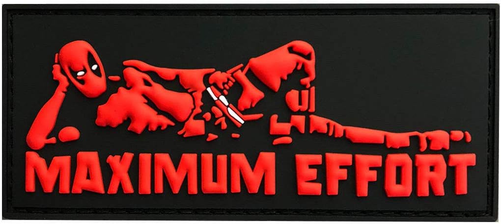 Amazon.com: MiltacUSA Max. Effort Hook Patch (3D-PVC Rubber 3.5 X 1.5)